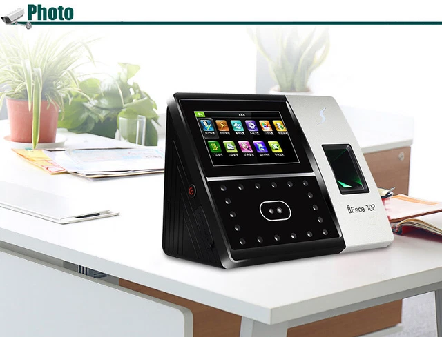 ZKTECO IFACE702 BIOMETRIC Fingerprint Time Attendance Access Control W ...
