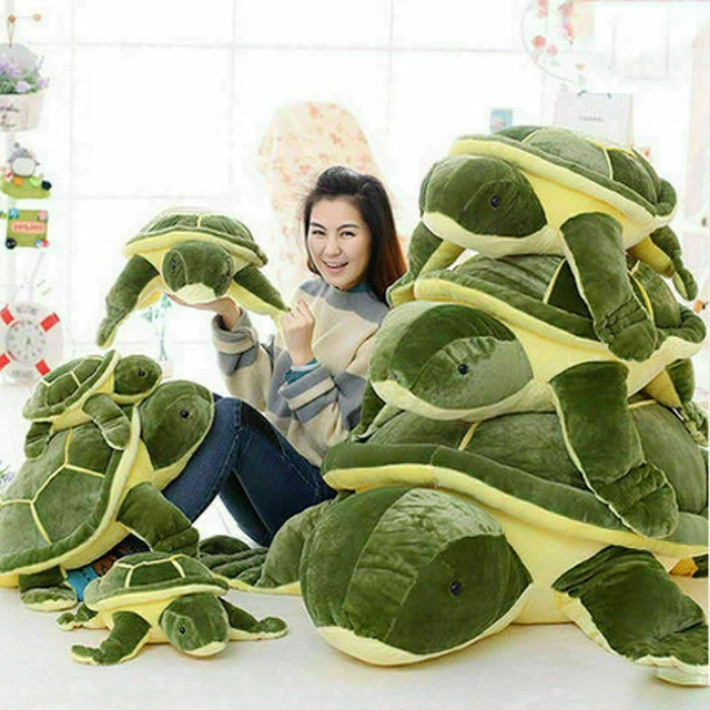 50-110CM CUTE STUFFED Tortoise Turtle Animal Plush Giant Huge Soft GIFT ...