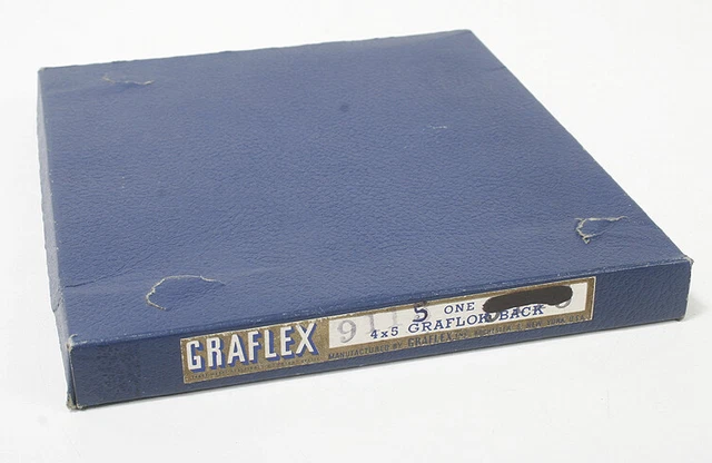 GRAFLEX BOX FOR Only 4X5 Graflok For Speed Graphic/162434 EUR 17,82 ...