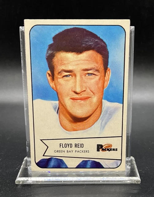 1954 BOWMAN FOOTBALL Card #22 Floyd Reid-Green Bay Packers EUR 16,58 ...
