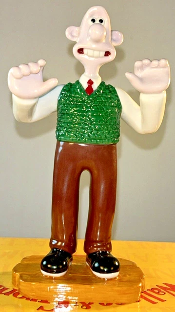 WALLACE & GROMIT COALPORT CHARACTERS “Do Something Gromit” Hand Painted ...