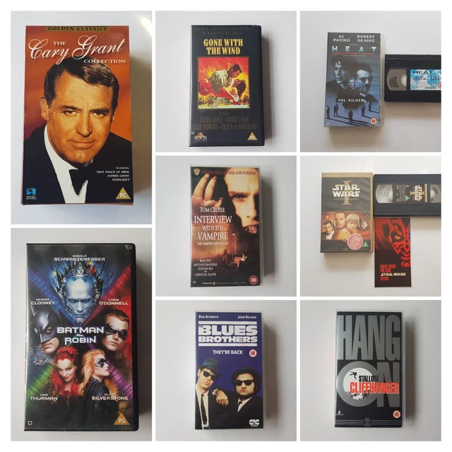 VHS TAPE BUNDLE Selection Films Movies Sci-Fi Boxsets Retro Fast Free ...