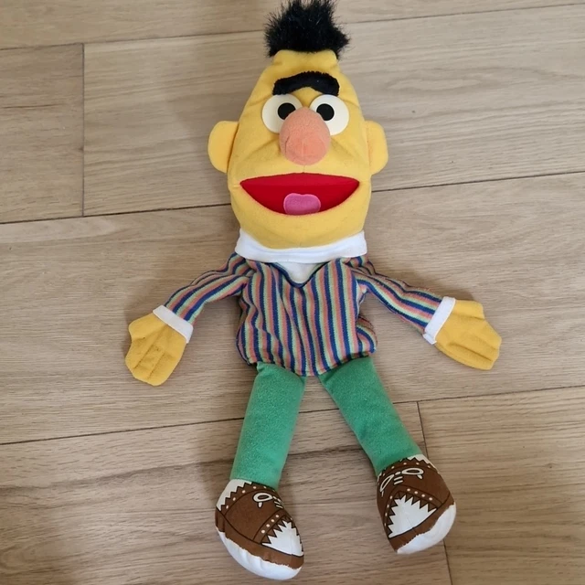 SESAME STREET PUPPETS Hand Puppet Sesame Street Bert 45cm £19.95 ...