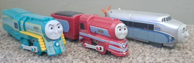 THOMAS & FRIENDS Tomy Capsule Plarail Connor, Caitlin and Hugo (Used) £ ...
