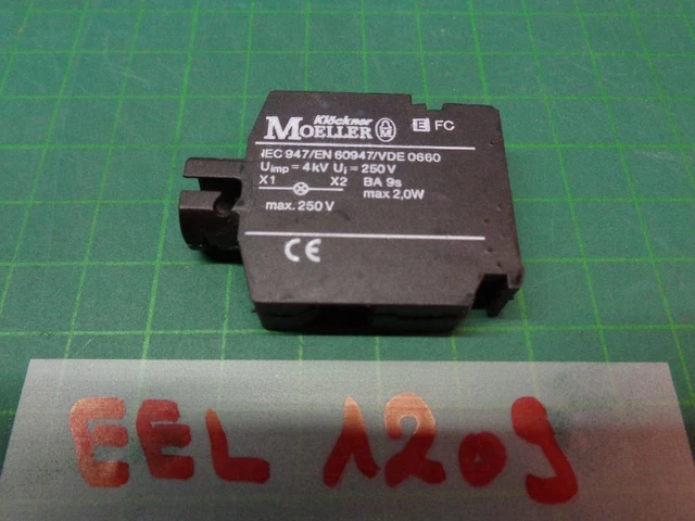 KLÖCKNER MOELLER IEC 947/EN 60947/VDE 0660 schmal EUR 8,00 - PicClick DE