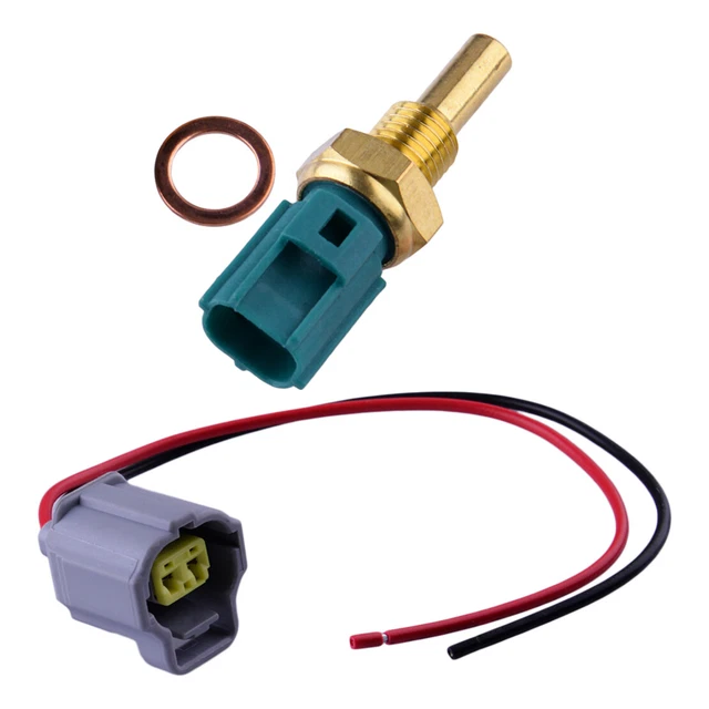 COOLANT TEMPERATURE SENSOR With Connector Plug Pigtail Fit For Toyota ...