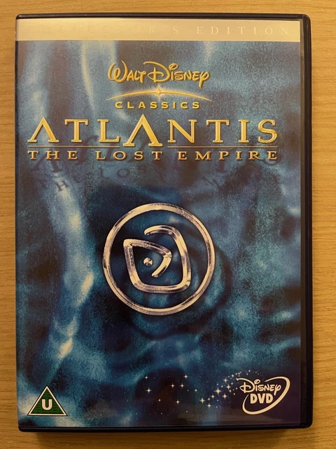 ATLANTIS - THE Lost Empire DVD (2002) Gary Trousdale cert U 2 discs ...