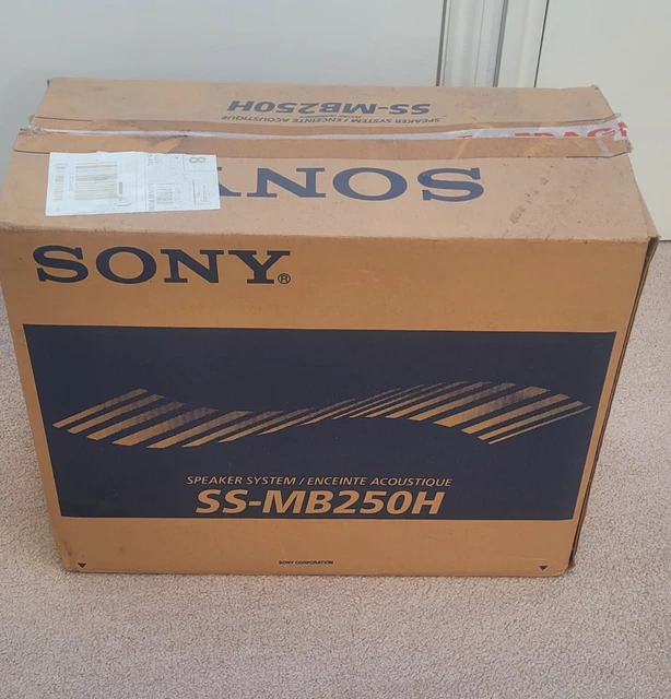 SONY SS-MB250H BOOKSHELF Speakers 120W 8 Ohms Maple £42.45 - PicClick UK