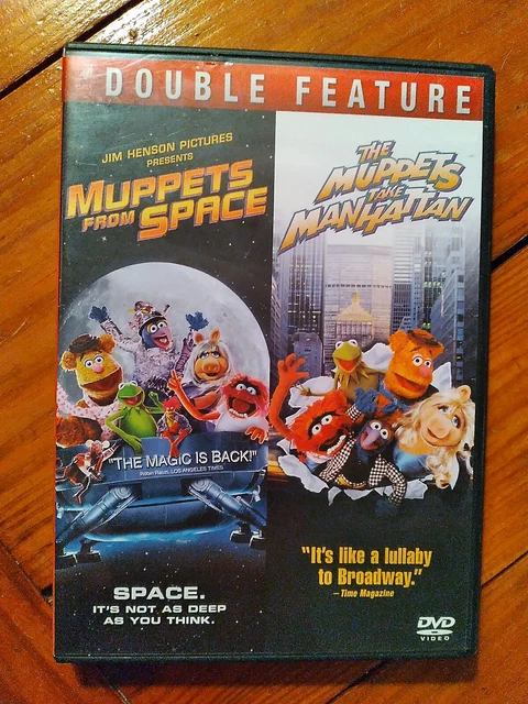 MUPPETS TRIPLE FEATURE (Kermits Swamp Years, From Space, Take Manhattan ...
