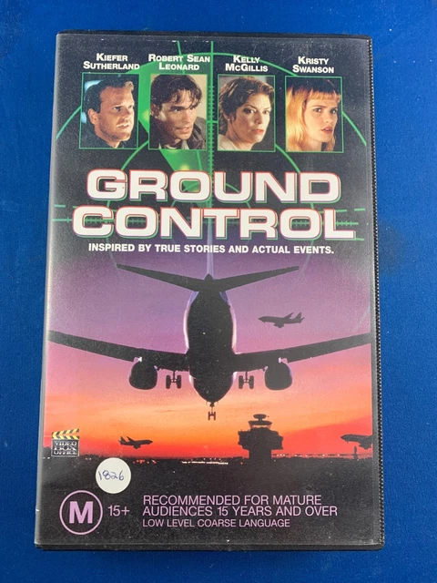 GROUND CONTROL (1998) - VHS Movie - Kiefer Sutherland (EX-Rental) $15. ...