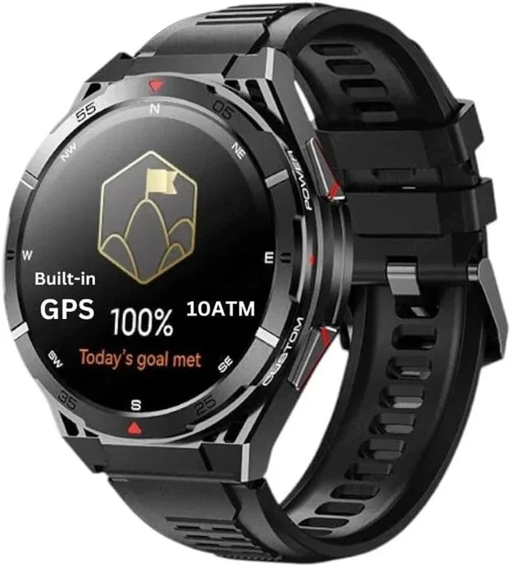 10ATM IP69 WATERPROOF Swimming Smart Watch GPS Activity Tracker Sport ...