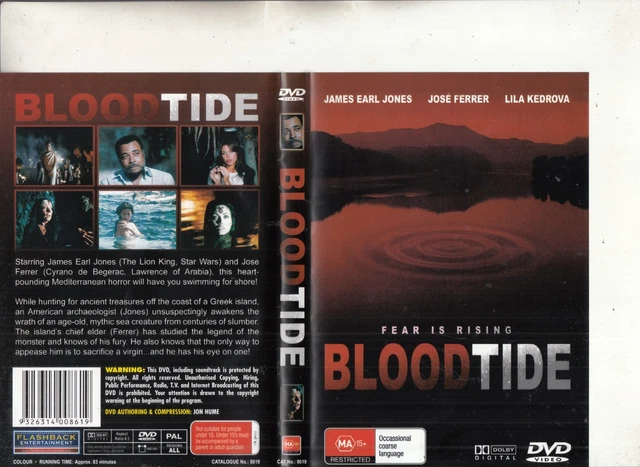 BLOOD TIDE-1982-[JAMES EARL Jones]-Flashback Entertainment-Movie FE-DVD ...