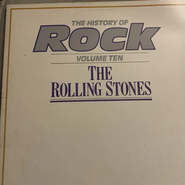 HISTORY OF rock volume 10 The Rolling Stones 12” vinyl £4.99 - PicClick UK