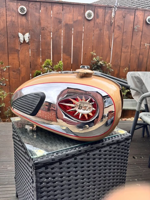 BSA A65 LIGHTNING Petrol Tank £250.00 - PicClick UK