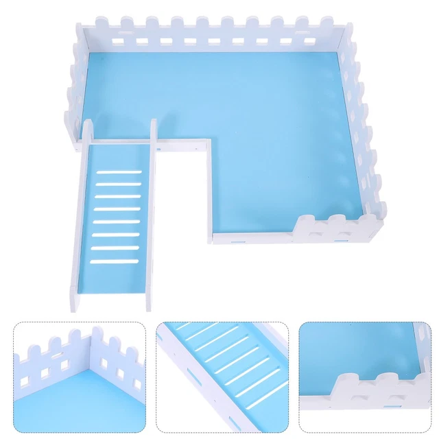 HAMSTER TOY FUNNY Platform Pet Crawling Ladder Small Animal Toys Size L ...