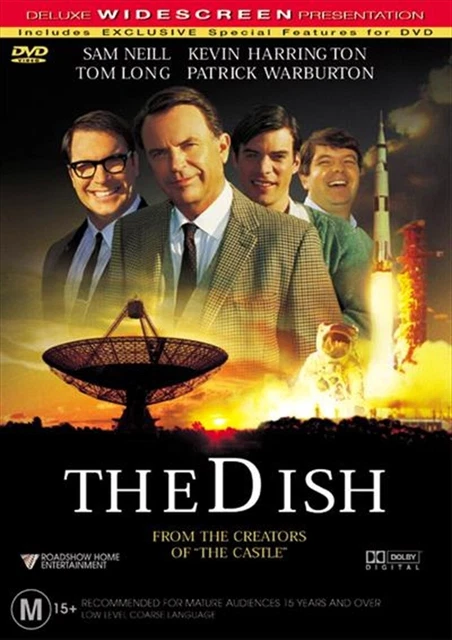 THE DISH (DVD, 2000) Sam Neill, Kevin Harrington, Tom Long, Patrick ...