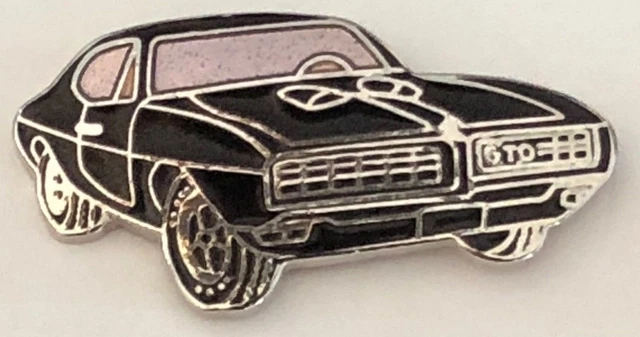 1968 PONTIAC GTO 2-door hardtop lapel/hat pin badge H040313 $10.99 ...