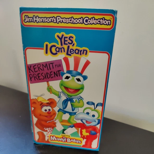 JIM HENSONS PRESCHOOL Collection - Yes, I Can Learn (VHS, 1995) £10.86 ...