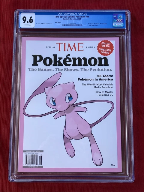 25 YEARS OF Pokemon In America Time Magazine Special Edition 2024 Mew ...