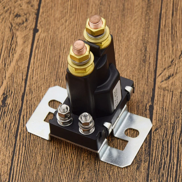 4 PIN 500A Amp 12V Dual Battery Isolator Relay On/Off Car Auto Power ...