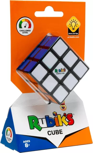 RUBIKS CUBE ORIGINAL 3x3x3 Rubix Classic Smooth 80s Fast turn Rubic ...