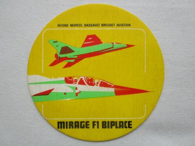 DASSAULT BREGUET AVIATION Mirage F1 Two-Seater Aircraft Sticker Sticker ...