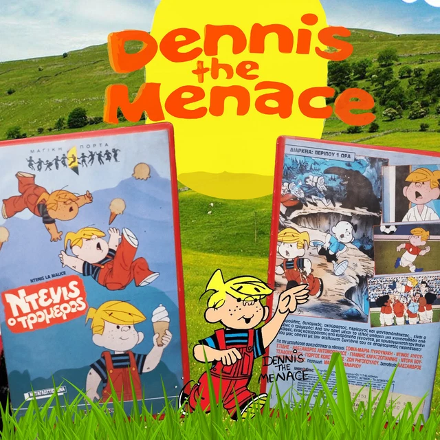 VERY RARE GREEK VHS Dennis the Menace (1986-1988) vhs1 GREEK DUB £50.24 ...