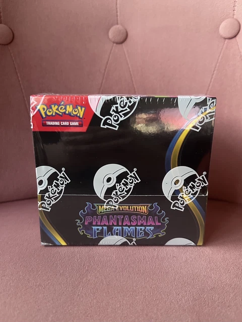 POKEMON MEGA EVOLUTION Phantasmal Flames Booster Display Box New (36 ...