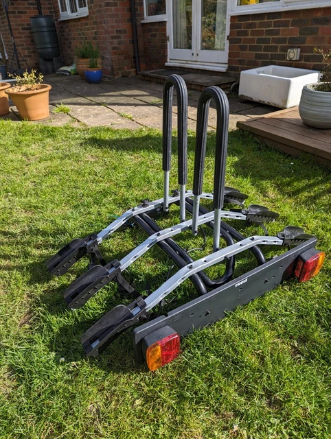 THULE 9403 RIDE on Towbar Mounting 3 Bike Carrier £89.00 - PicClick UK