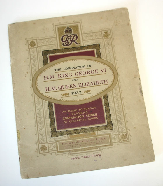 CIGARETTE CARDS THE Coronation Of HM King George VI And Queen Elizabeth ...