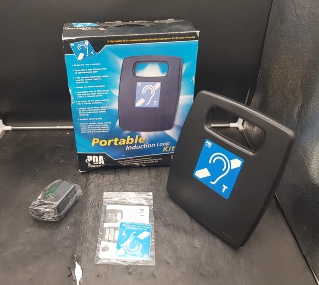 PORTABLE INDUCTION LOOP Kit - Pl1/K1 - Boxed - Power Tested - 1842 £24. ...