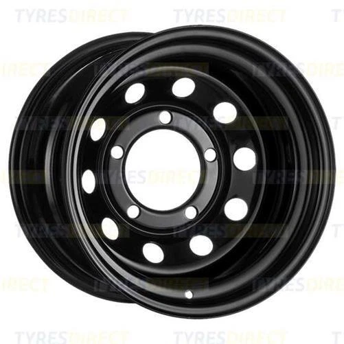 X4 16X10 BLACK MODULAR STEEL WHEELS 5x165.1 ET-32 DEFENDER BANK HOLIDAY ...