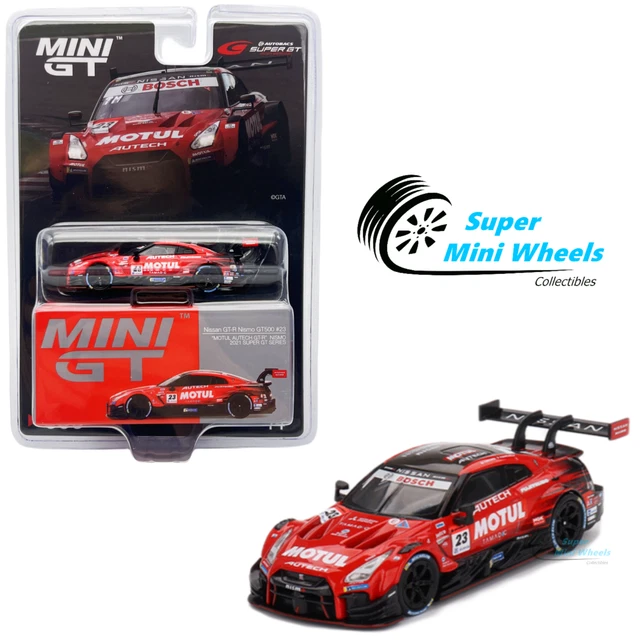MINI GT 1:64 Nissan GT-R Nismo GT500 #23 “MOTUL AUTECH GT-R" NISMO #595 ...