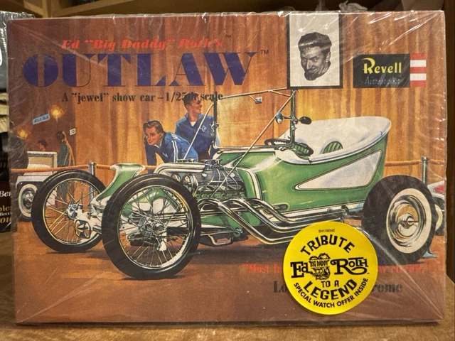 REVELL ED BIG Daddy Roth's OUTLAW Show Car Hot Rod Model Kit 1:25 ...