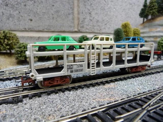 JOUEF SNCF CAR transporter for HO gauge model train set £1.76 - PicClick UK