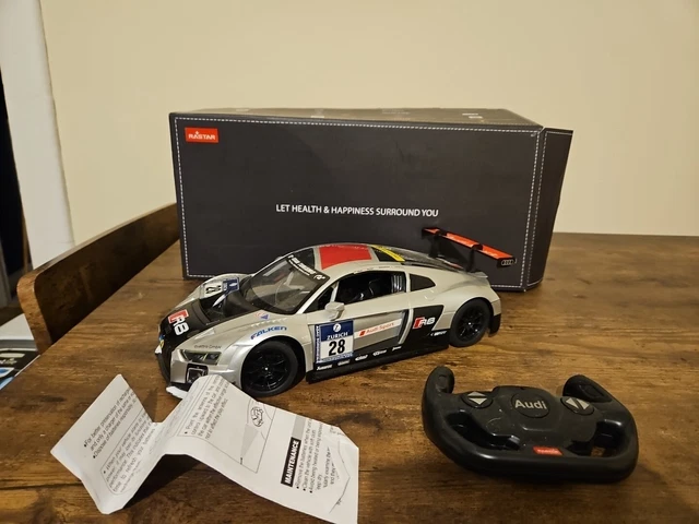 AUDI R8 LMS 1:14 Rastar DTM Radio remote Control Silver RC Sports ...