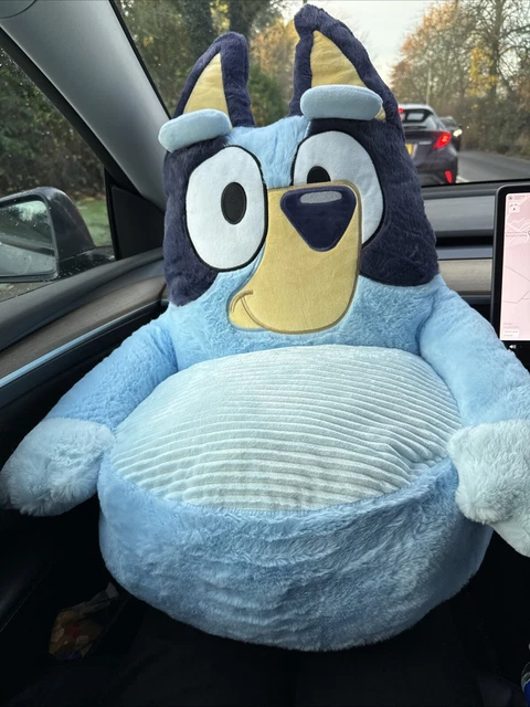 BLUEY CHARACTER PLUSH Soft Children’s Chair Seat Sofa Collectable Brand ...
