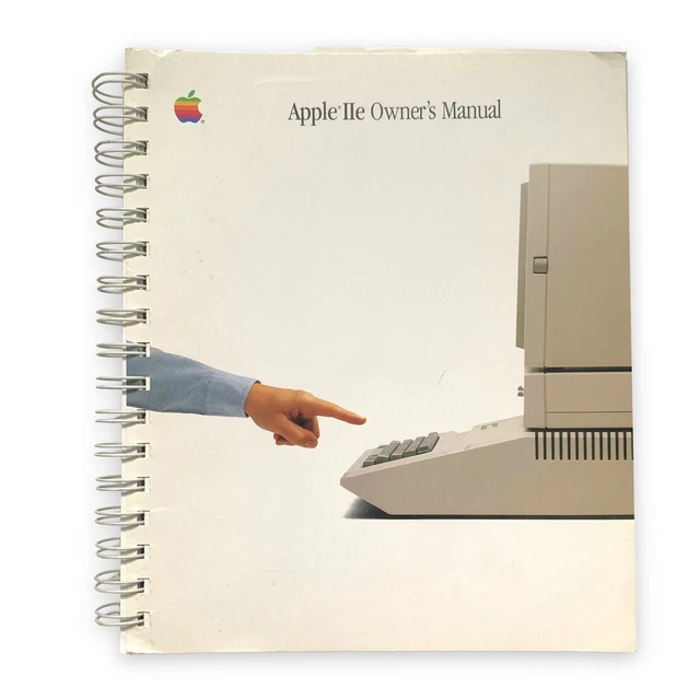 APPLE IIE OWNER’S Manual VTG 1985 II e $28.28 - PicClick