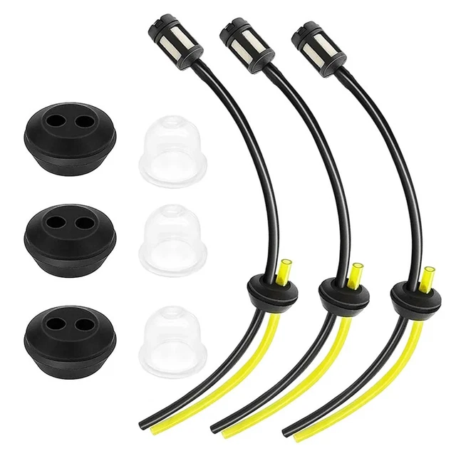 KIT DE FILTRES de ligne de carburant tondeuse à gazon pratique 9 pièces pour r EUR 9,19 ...