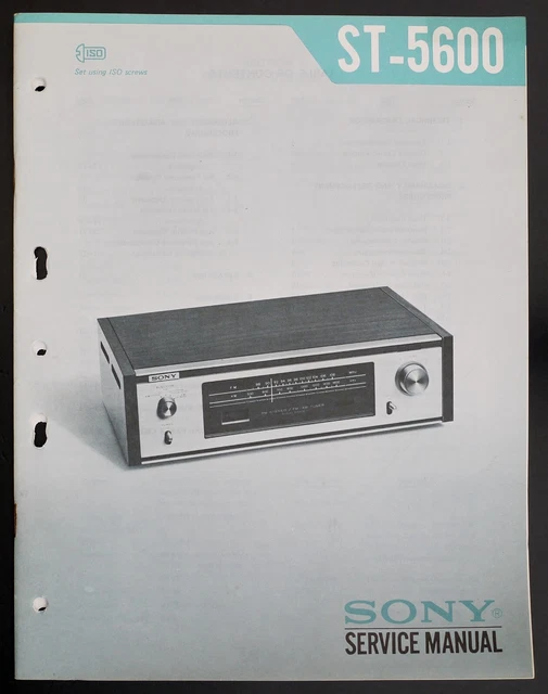 ORIGINAL SONY TA-1700 Stereo Amplifier Service-Manual/Diagram/Parts ...