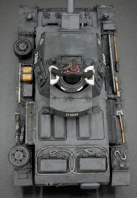 1/35 PZKPFW III Ausf.K (8./Z.W) - (IV Ausf F.2 75mm Revolver) - gebaut ...