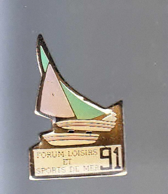 RARE PINS PIN'S .. Bateau Boat Voilier Voile Sail Ship Forum Nautique 1991 ~Bc EUR 3,99 ...