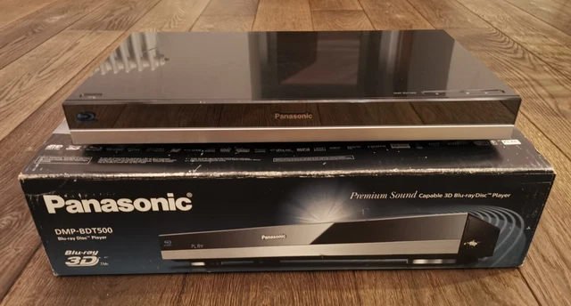 PANASONIC DMP-BDT500 3D Smart Network (Wi-Fi) Blu-Ray/DVD Disc Player £ ...