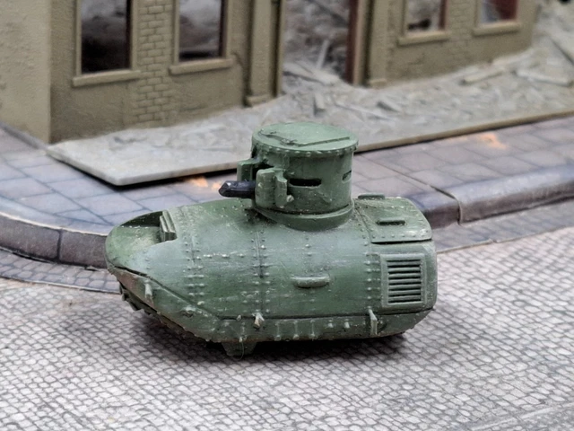 RUSSIAN &FIRST TANK& Vezdekhod gebaut+bemalt+gealtert 1:72 Resin EUR 14 ...
