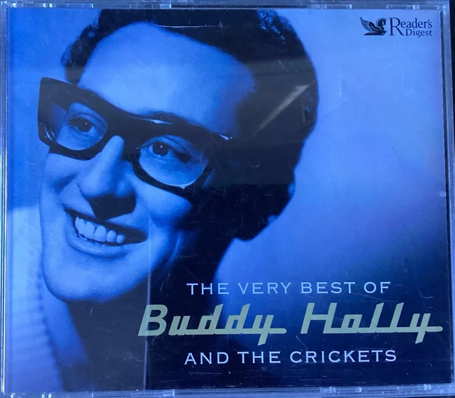READERS DIGEST~THE VERY BEST OF BUDDY HOLLY AND THE CRICKETS~3xCD BOX SET~79 Trx £3.25 - PicClick UK