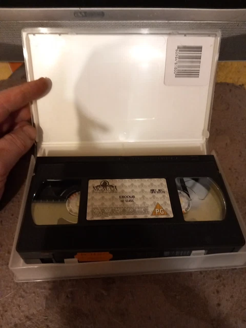 EXODUS - VHS Tape Video PAL Film Classic 1960 Paul Newman WH Smith ...