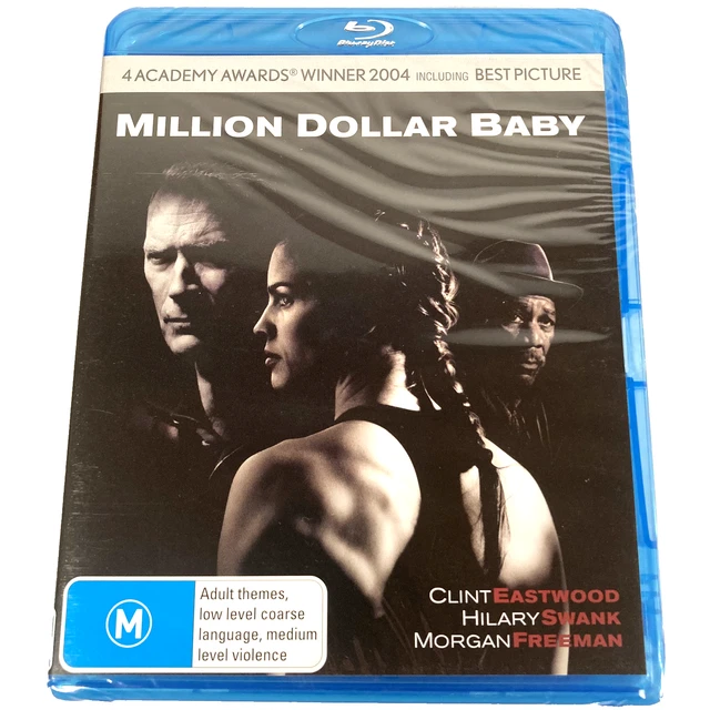 MILLION DOLLAR BABY Blu-ray (2004) Region B Clint Eastwood Brand New ...