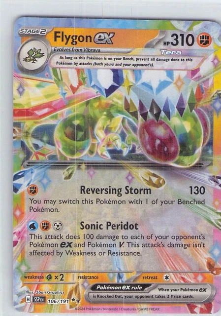 POKÉMON TCG POKÉMON Flygon ex Flygon Double Rare Holo £0.26 - PicClick UK
