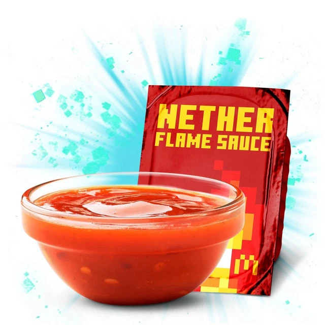 NETHER SAUCE MCDONALD'S x Minecraft 2025 LIMITED EDITION EUR 30,00 ...
