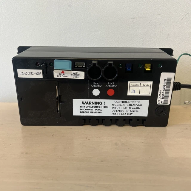 CONTROL BOX - Tempurpedic/Stearns and Foster/Rize/Reverie - JB-MP-108 £ ...